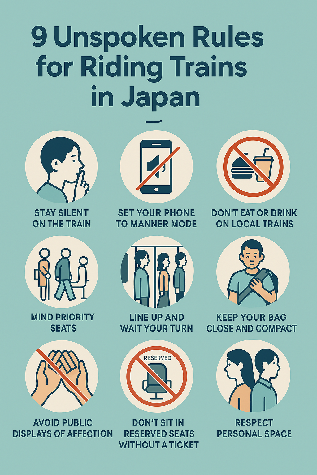 [Essential Guide] 9 Unspoken Rules for Riding Trains in Japan: Avoid ...